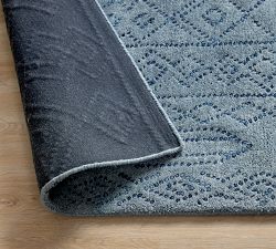 Hayes Hand-Tufted Wool Rug | Pottery Barn