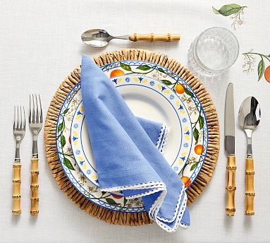 Mark D. Sikes Signature Scallop Napkins - Set of 4 | Pottery Barn