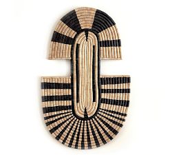 Handwoven Abstract Mask | Pottery Barn