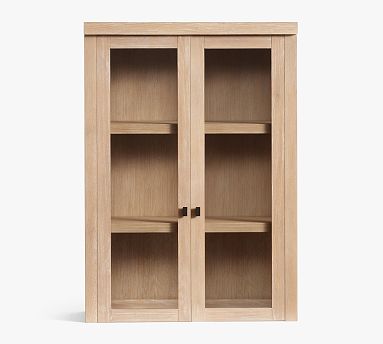 Open Box: Modern Farmhouse Modular Collection, Display Cabinet Hutch ...