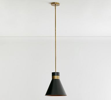 Maxwell Metal Pendant (12") | Pottery Barn