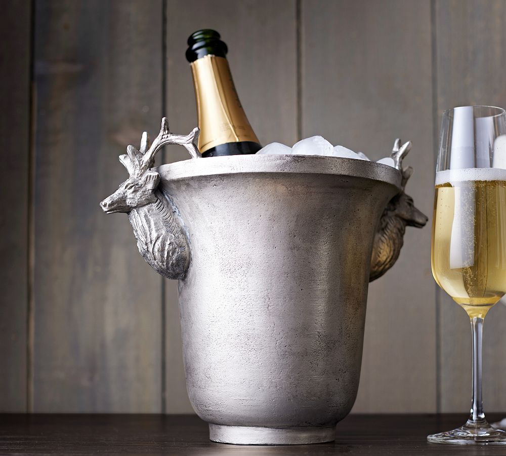 Stag Ice Bucket - Elegant Entertaining Essentials | Pottery Barn