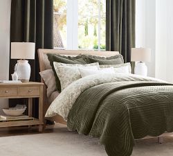 Miller Ceramic Table Lamp, Ivory | Pottery Barn