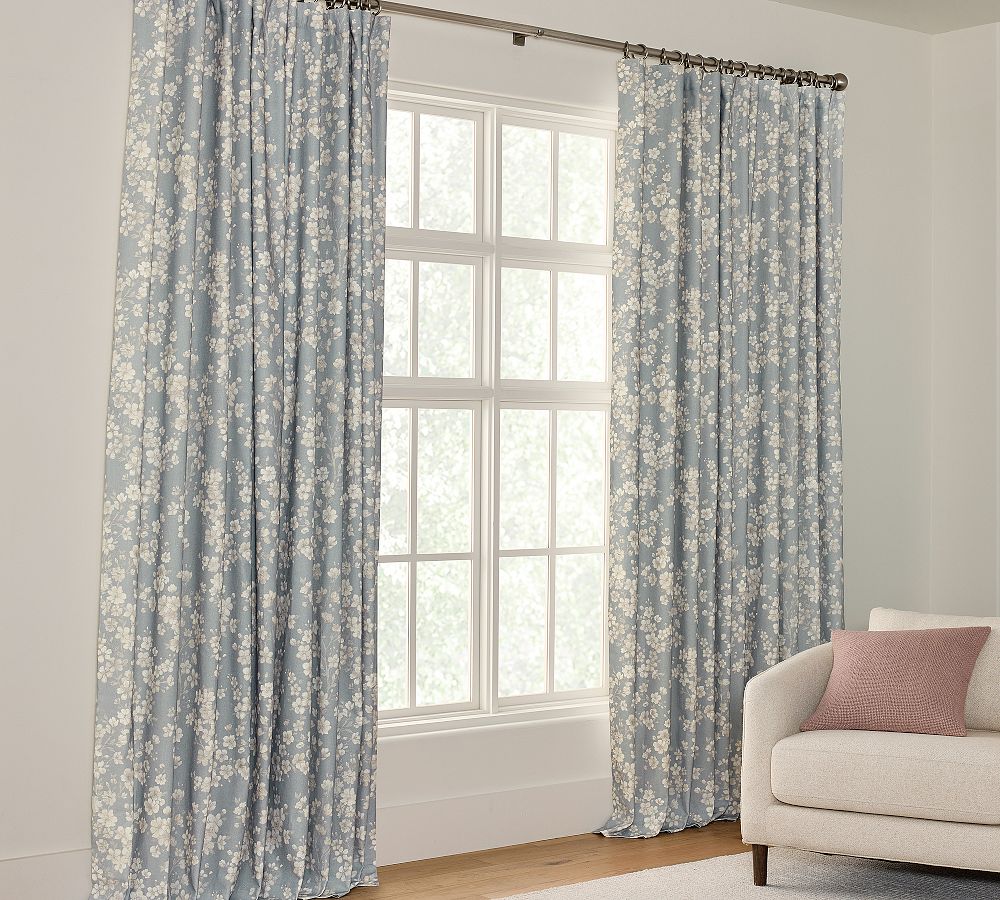 Open Box: Gracie Floral Blackout Curtain | Pottery Barn