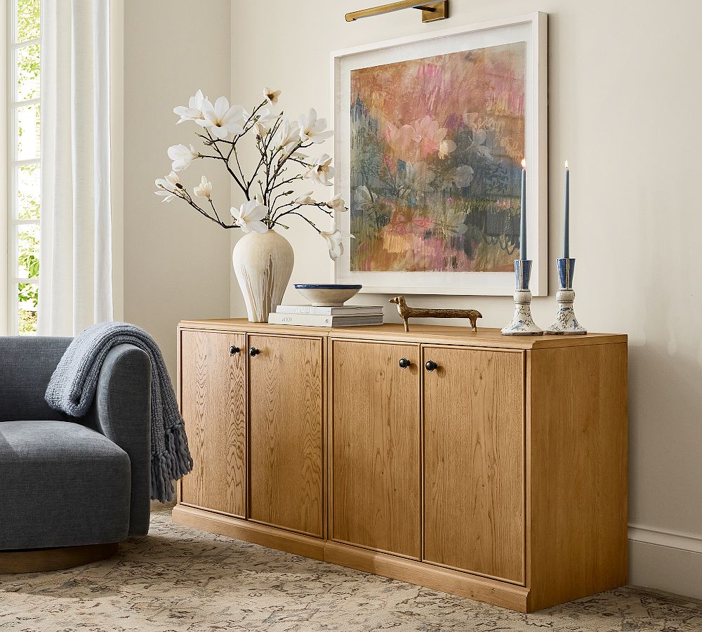Pottery Barn Storage Cabinetnull