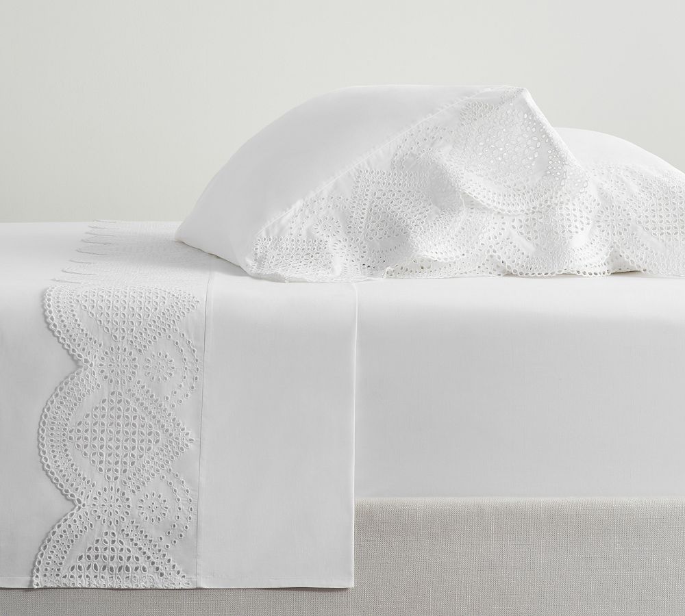 Eyelet Sheet Set | Pottery Barn