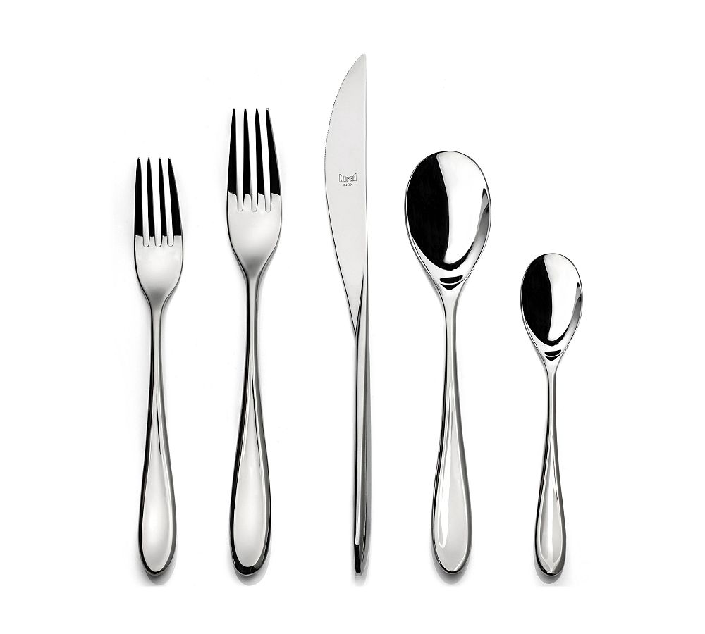 Forma Italian Flatware & Serve Set | Pottery Barn