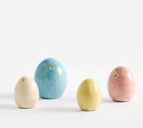 Pastel Speckle Egg Set - Set of 4 | Pottery Barn