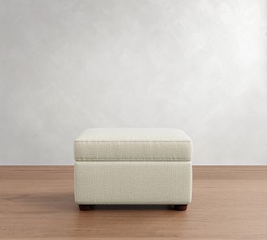 Cameron Modern Square Arm Ottoman | Pottery Barn