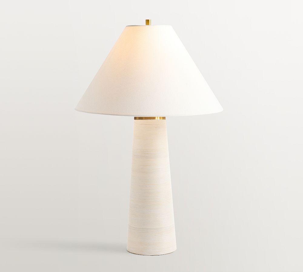 Harbor Rattan Table Lamp (22") | Pottery Barn