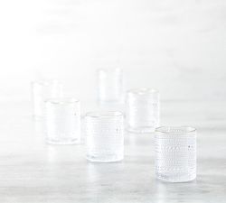 Jupiter Gold Rim Glass | Pottery Barn