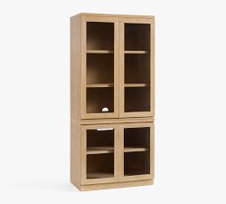 Pacific Glass Storage Cabinet (34") | Pottery Barn