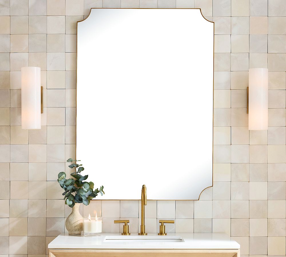 Vivienne Rectangular Mirror - Elegant Home Accent | Pottery Barn