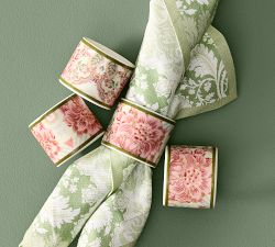 Kravet Arboretum Stoneware Napkin Rings - Set of 4 | Pottery Barn