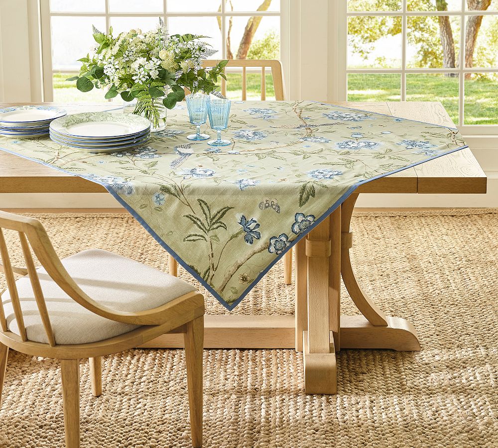 Kravet Meadowlark Table Throw | Pottery Barn