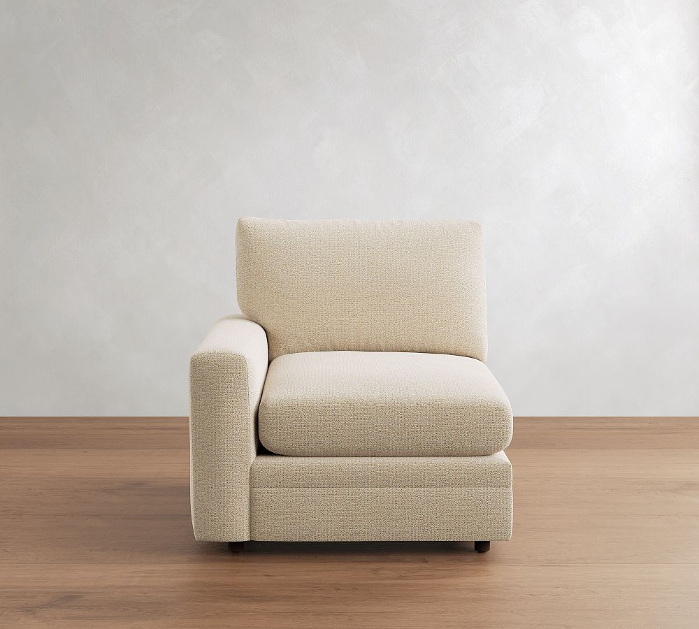 Build Your Own Pearce Modern Square Arm Deep Seat Sectional | Pottery Barn