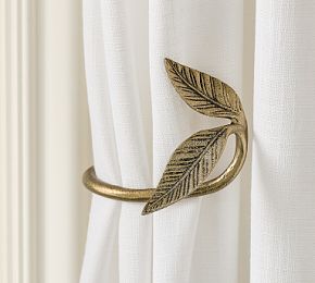 Botanical Forged Iron Holdback | Pottery Barn