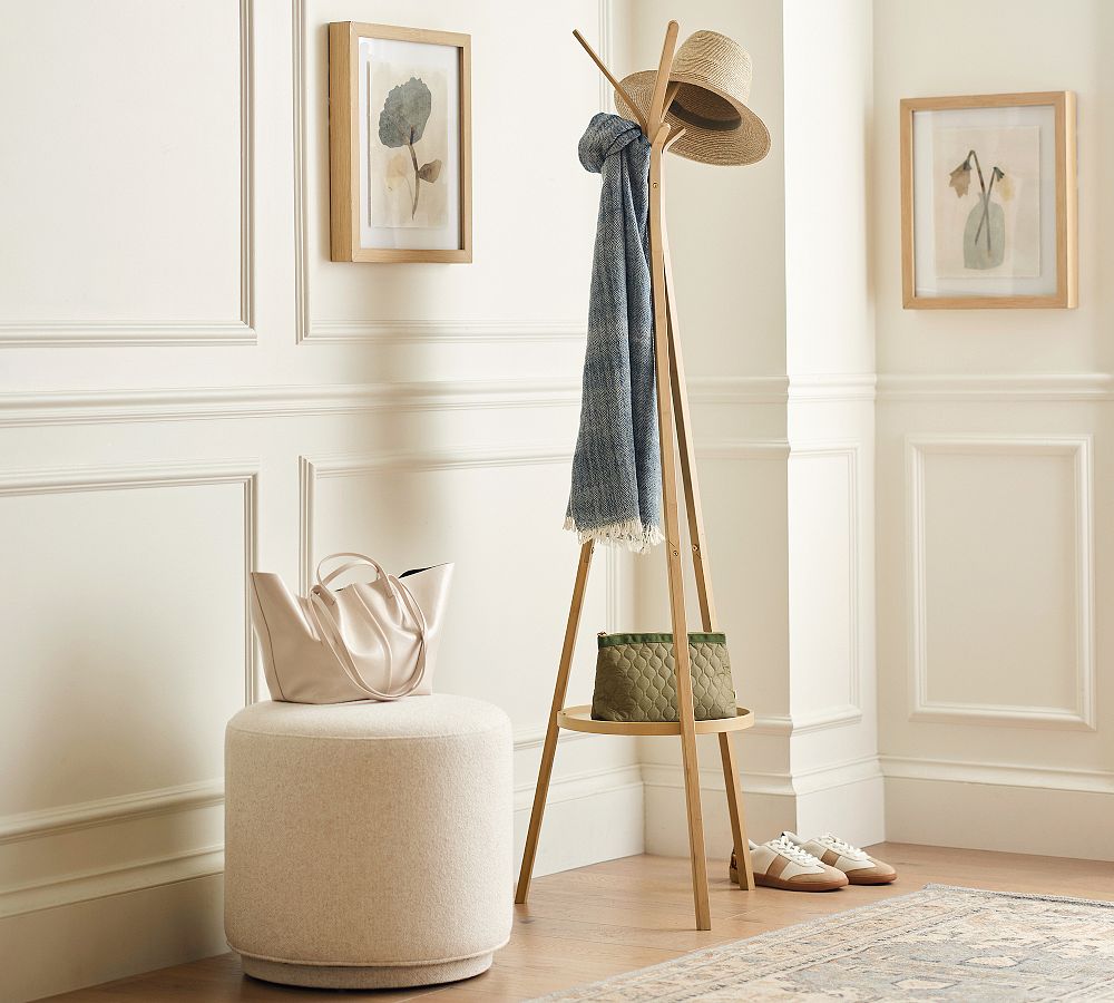 Linen Coat Rack | Pottery Barn
