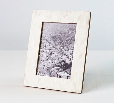Open Box: Sonia Bone Picture Frame (5" x 7") - White | Pottery Barn