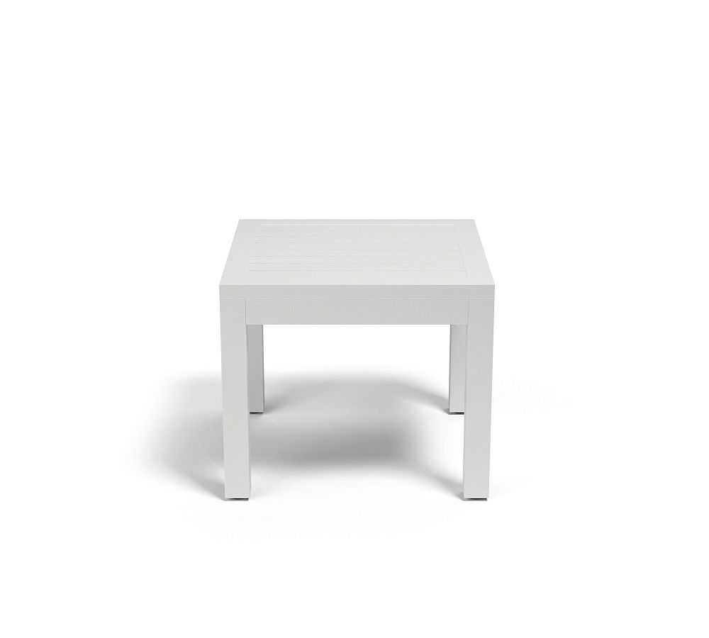 Puglia Metal Square Outdoor End Table (21") | Pottery Barn