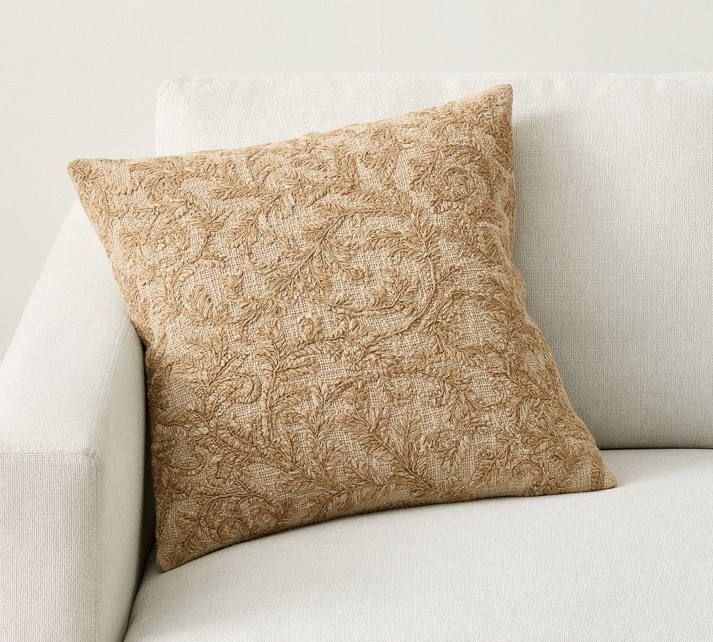 Sybil Embroidered Pillow | Pottery Barn