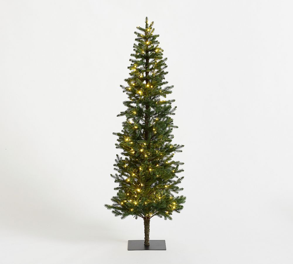 Open Box: Lit Simple Pine Tree Narrow (6') | Pottery Barn