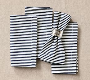 Brandon Maxwell Ludlow Napkins - Set of 4 | Pottery Barn