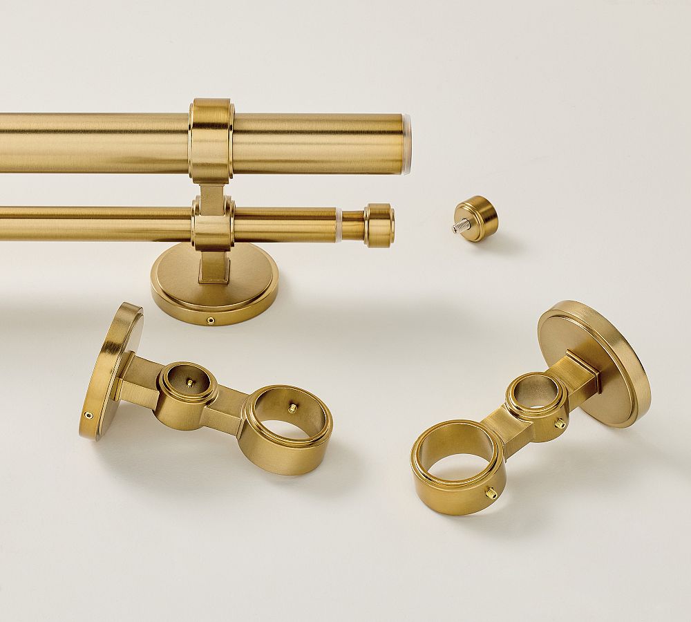Everson Double Curtain Rod | Pottery Barn