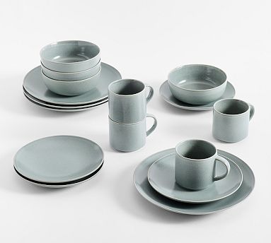 Mason 16-Piece Dinnerware Set | Pottery Barn