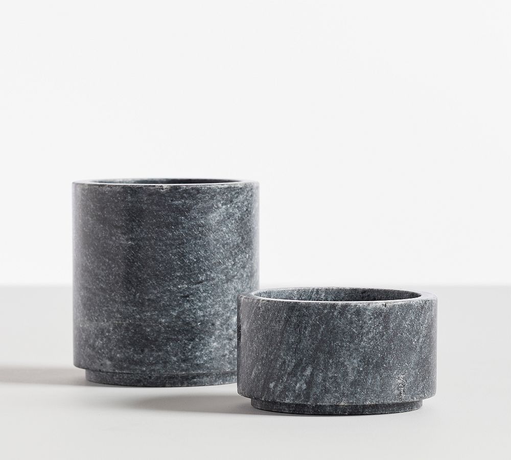 Black Marble Home Office Set | Pottery Barn