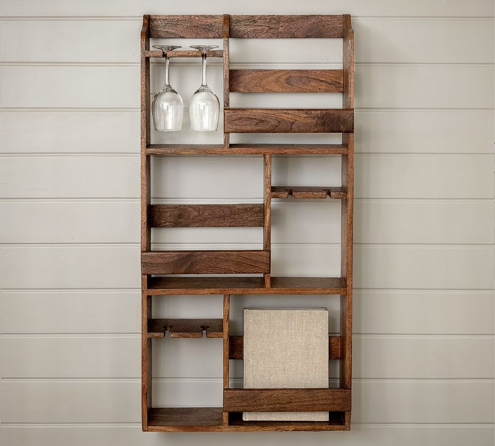 Wren Wall-Mounted Wine Rack | Pottery Barn