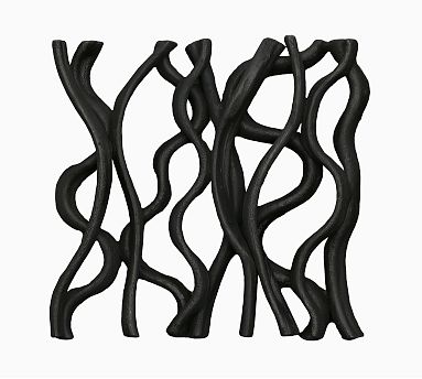 Open Box: Vine Wall Art - Black | Pottery Barn