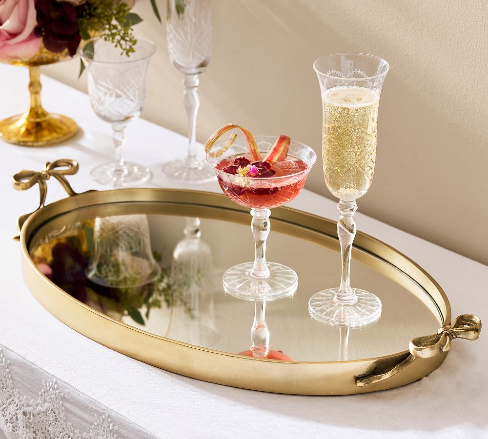 LoveShackFancy Bar Tray | Pottery Barn