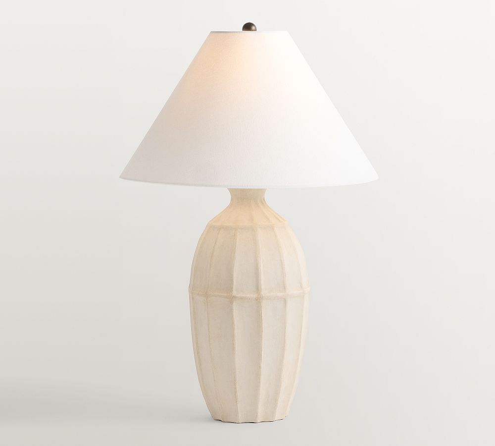 Finn Ceramic Table Lamp (18"-27") | Pottery Barn