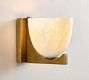 Chamberlin Alabaster Sconce (7") | Pottery Barn