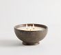 Rustic Brown Candle - Bergamot Cypress | Pottery Barn