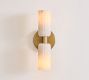 Willow Alabaster Double Sconce (13") | Pottery Barn